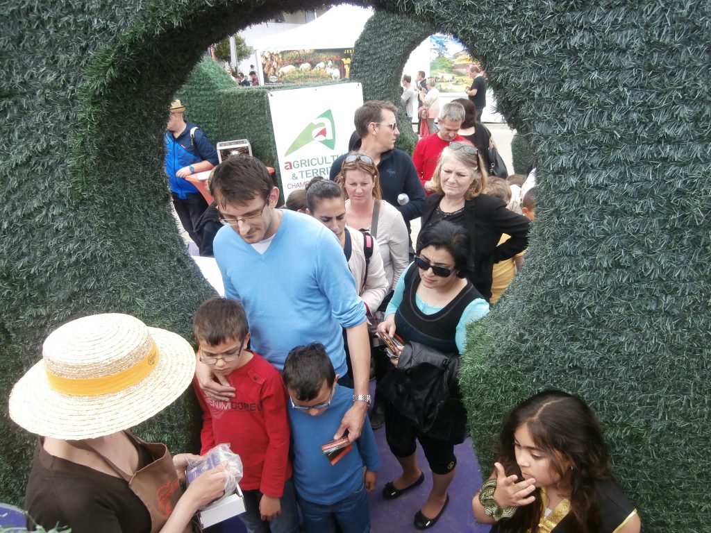 Quand les visiteurs prennent d'assaut le Labyrinthe … | Concours de ...